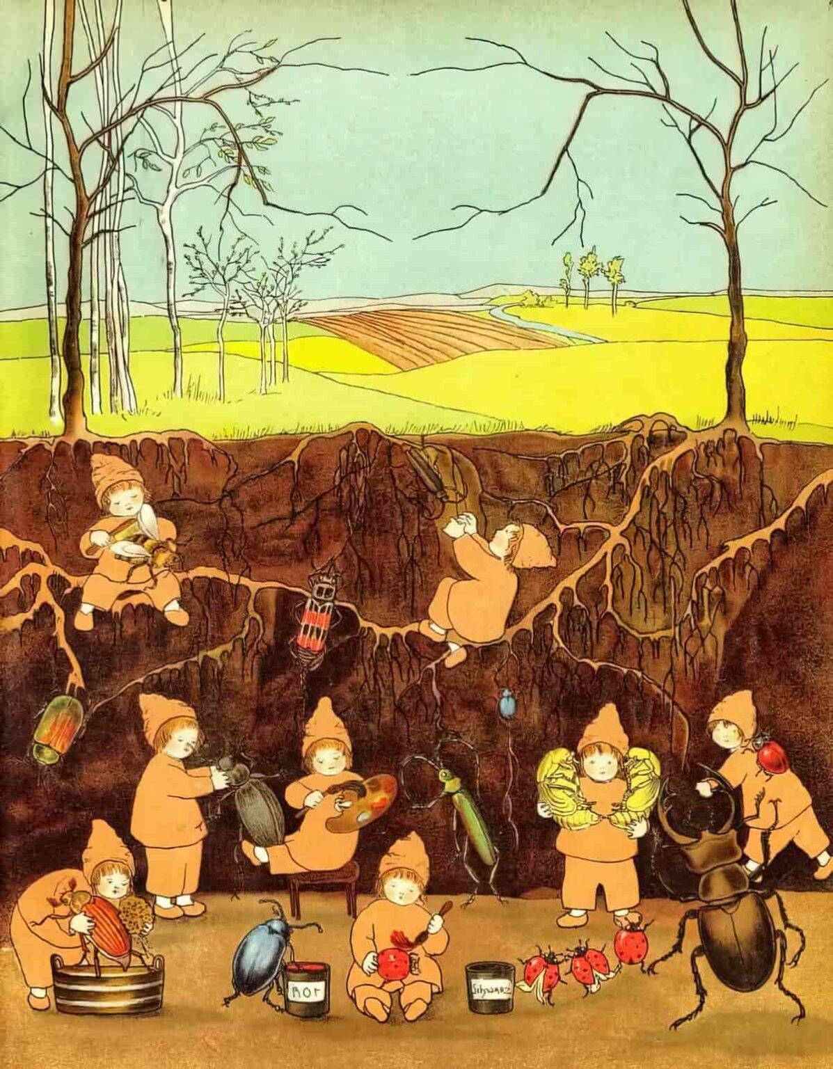 Tree Houses, Forts and Huts in Children's Illustration | SLAP HAPPY LARRY