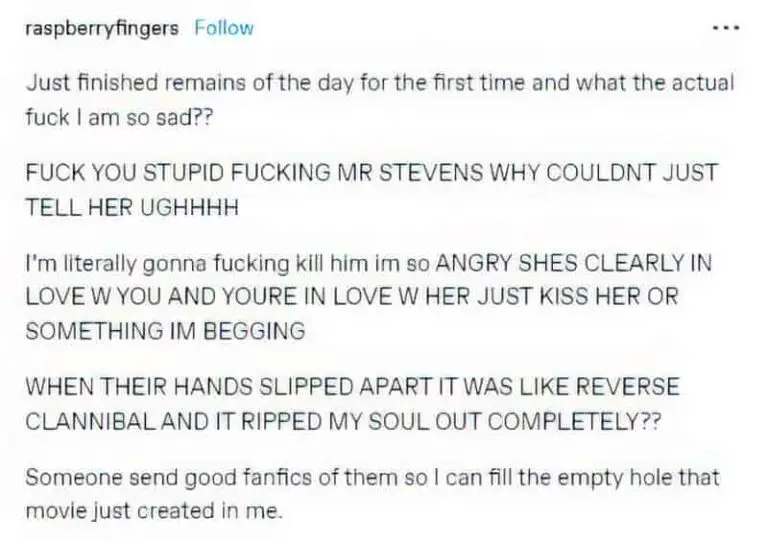 The Remains Of The Day Film Study | SLAP HAPPY LARRY